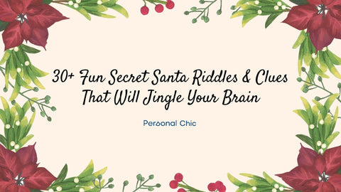 Top 30+ Fun Secret Santa Riddles & Clues for 2026 - Personal Chic