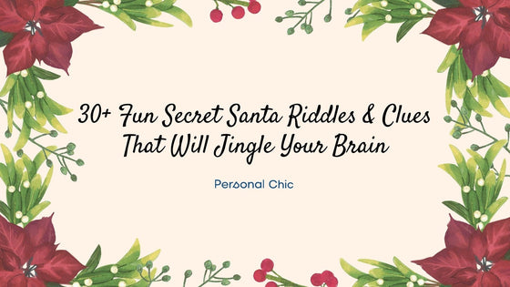 Top 30+ Fun Secret Santa Riddles & Clues for 2026 - Personal Chic