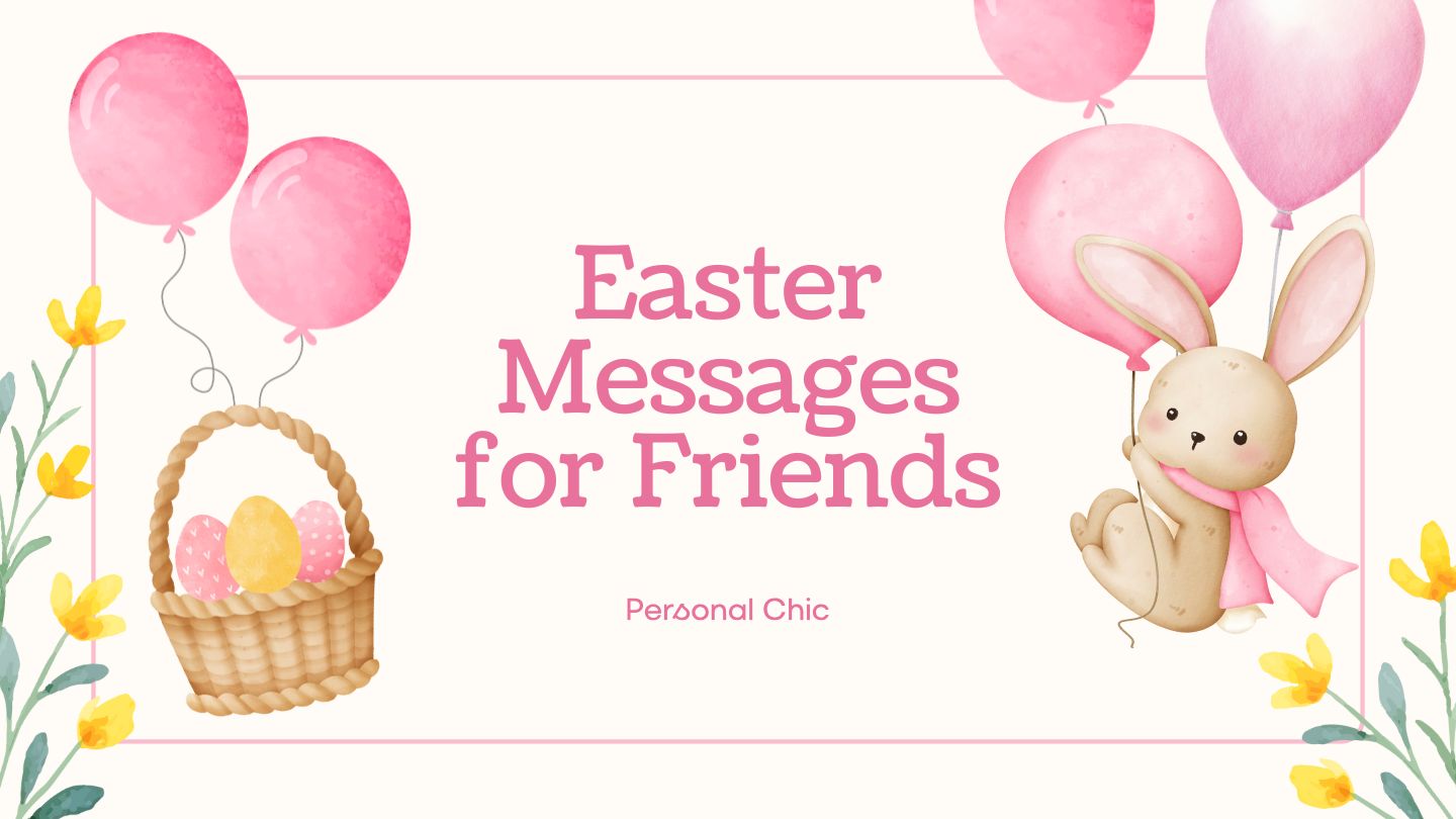 60+ Cute, Christian & Short Easter Messages for Kids - Personal Chic