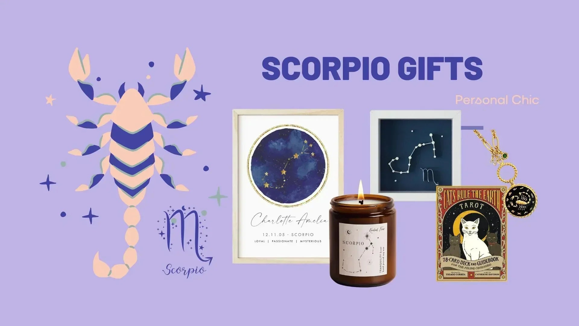 The 20+ Best Scorpio Gifts for Scorpio Woman and Man - Personal Chic