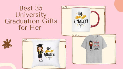 Best 35 University Graduation Gifts for Her - Personal Chic