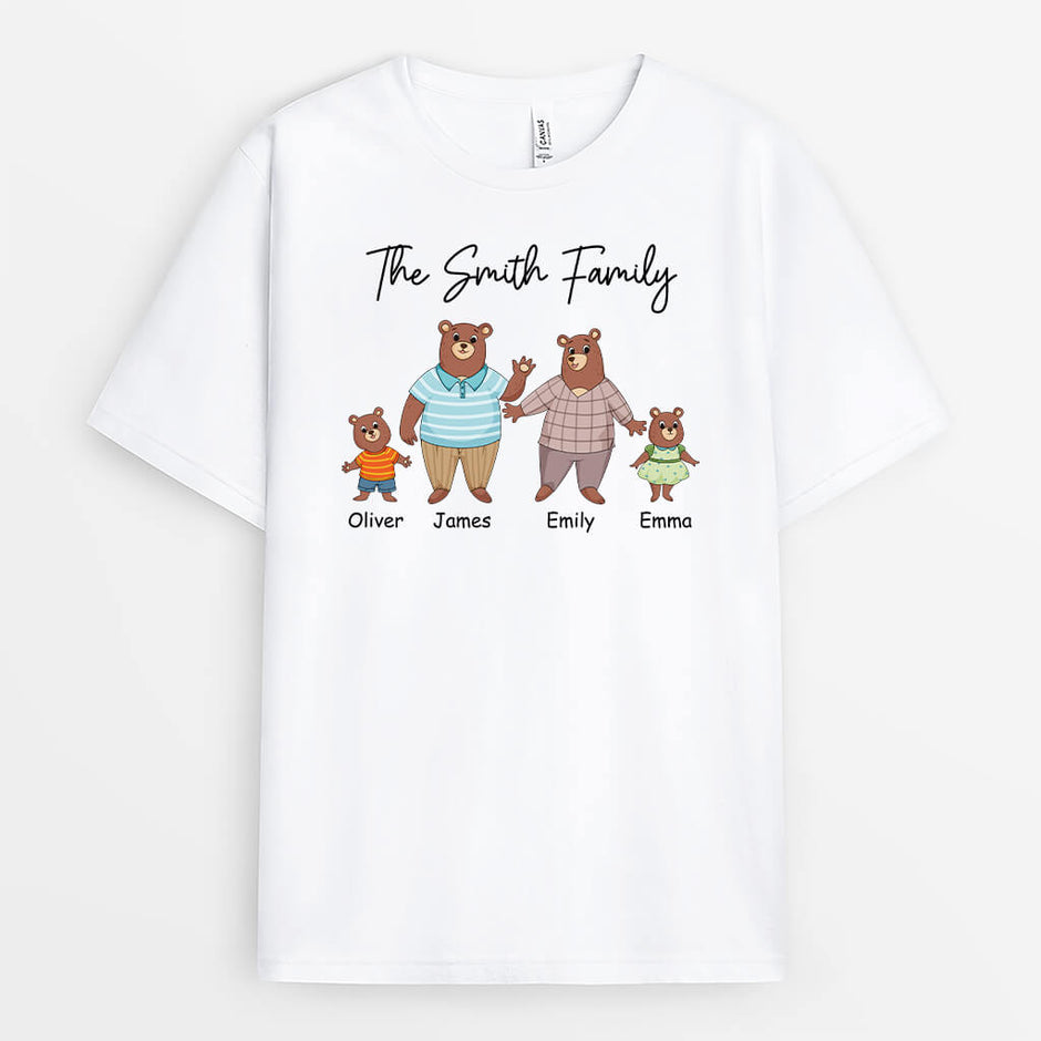 Matching Personalised Family T shirts for Holiday - Personal Chic