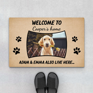 Personalised Dog Door Mats - Door Mats with Dogs - Personal Chic