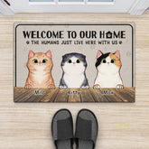 Personalised Cat Doormats | Custom Mat For Cat Lovers - Personal Chic