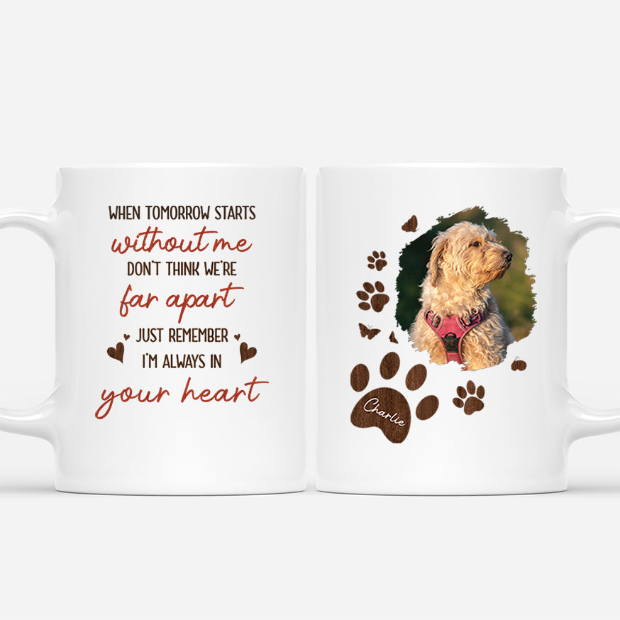 Personalized Pet Memorial Gifts with Photo - Custom Memorial Mugs ...