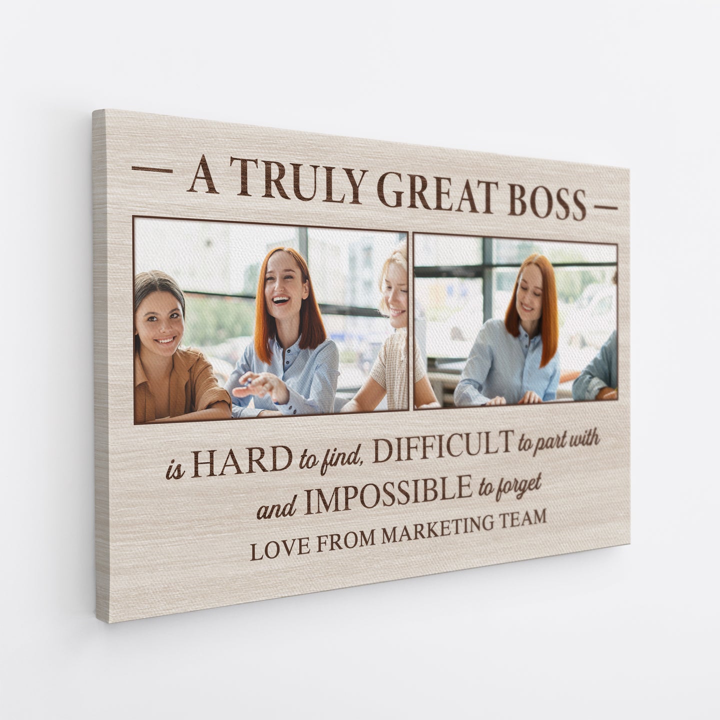 Personalized Photo Canvas Prints - Gifts for Coworkers/Boss - Personal Chic