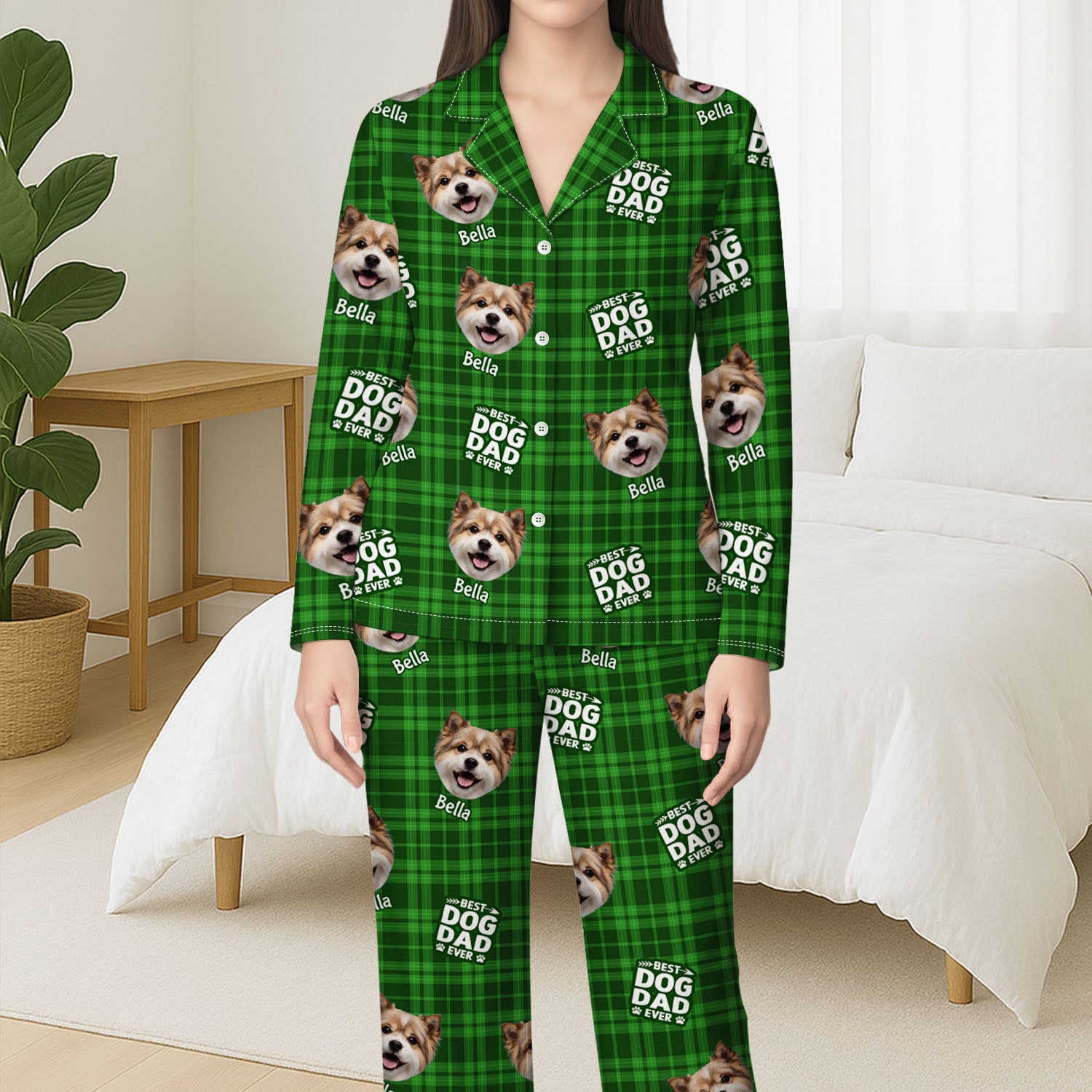 Custom Pajamas with Dog Face - Gifts for Dog Moms - Personal Chic