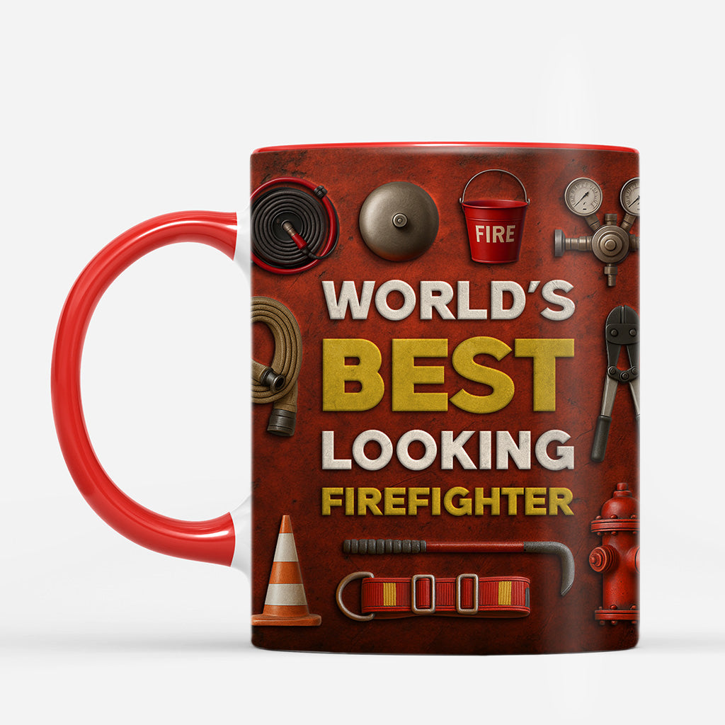 [3D Printing Effect] Personalized Firefighter Coffee Mugs - Gifts for ...