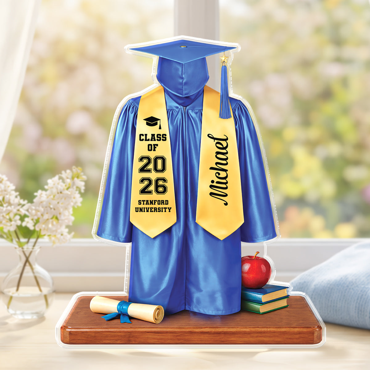 Class Of 2026 Custom Shaped Acrylic Plaque - Custom Graduation Gifts f ...