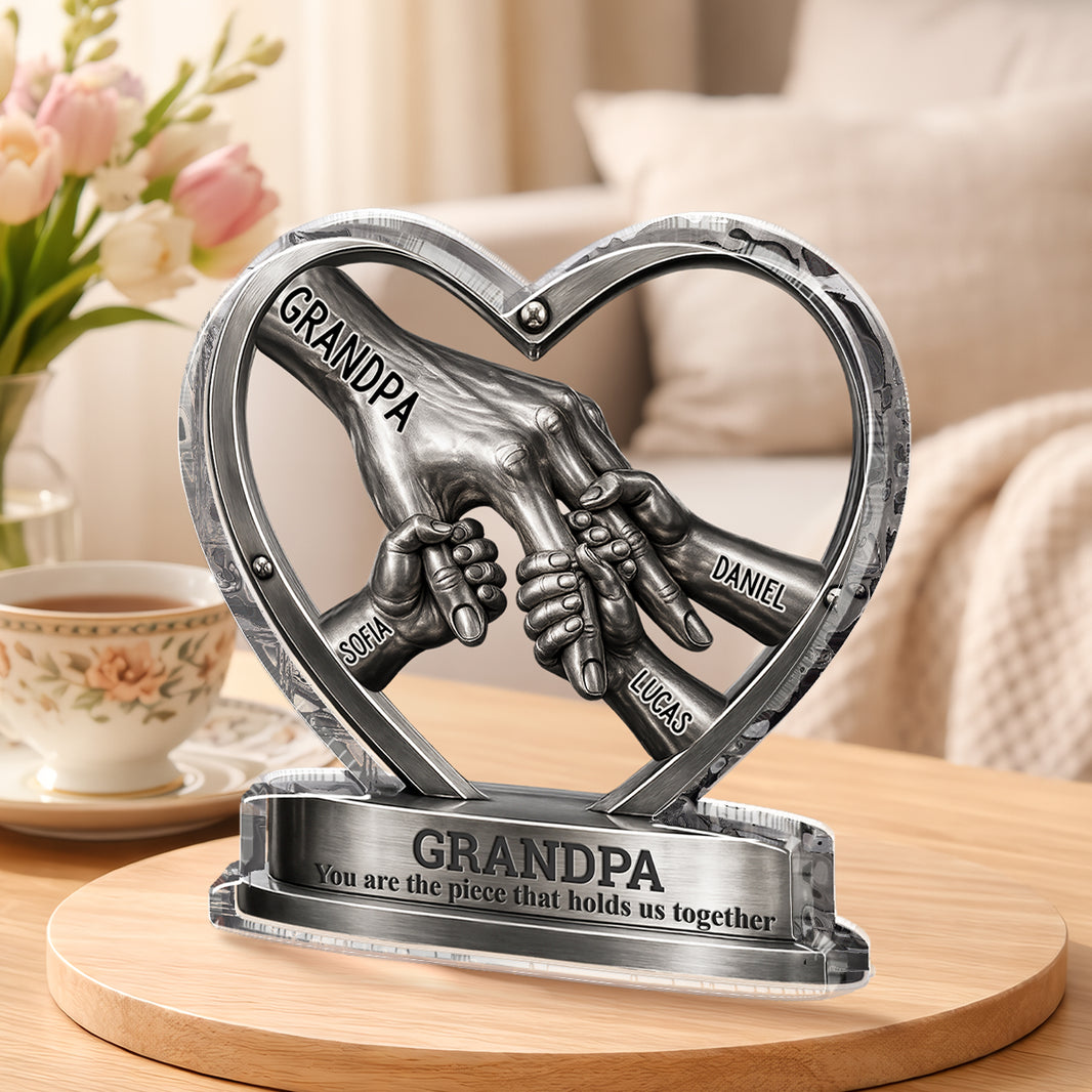 [3D Printing Effect] The Piece That Hold Us Together Acrylic Plaque ...