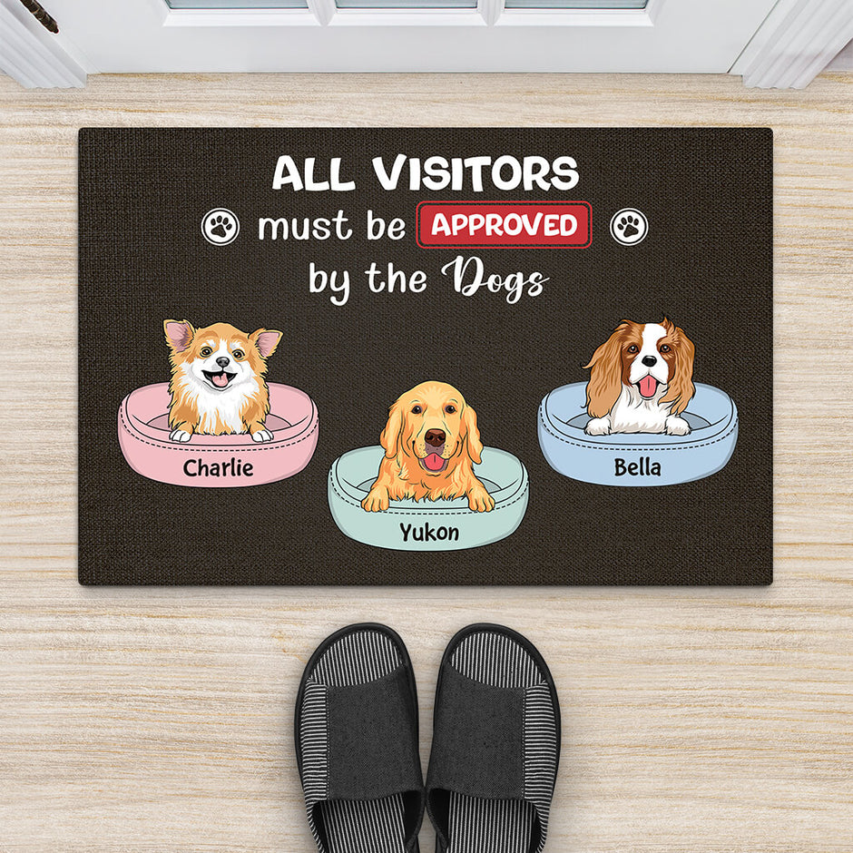 Personalised Dog Door Mats - Door Mats with Dogs - Personal Chic