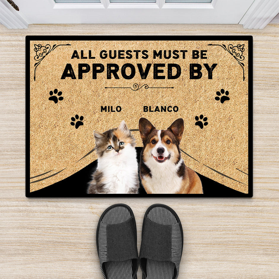 Personalised Dog Door Mats - Door Mats with Dogs - Personal Chic